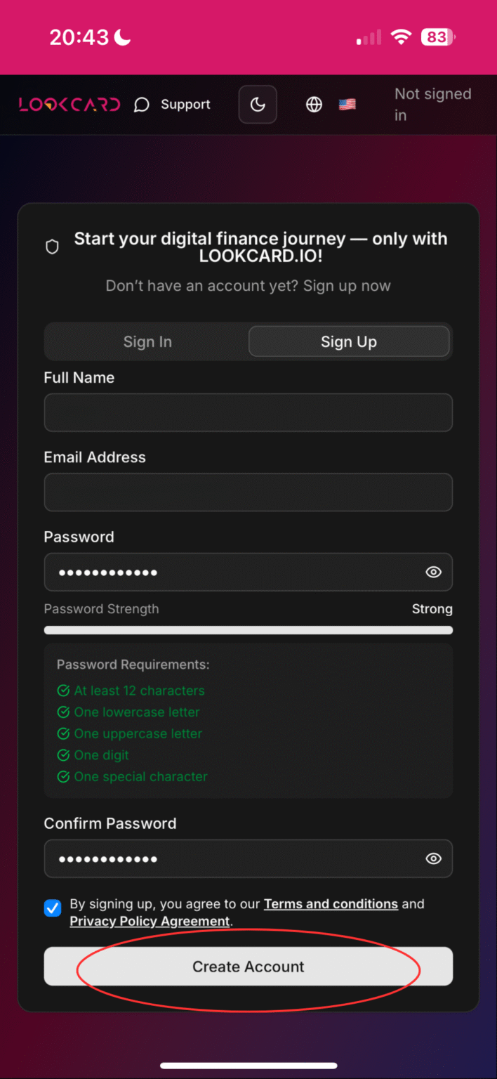 🔐 Step-by-Step Guide: How to Register and Apply for LookCard